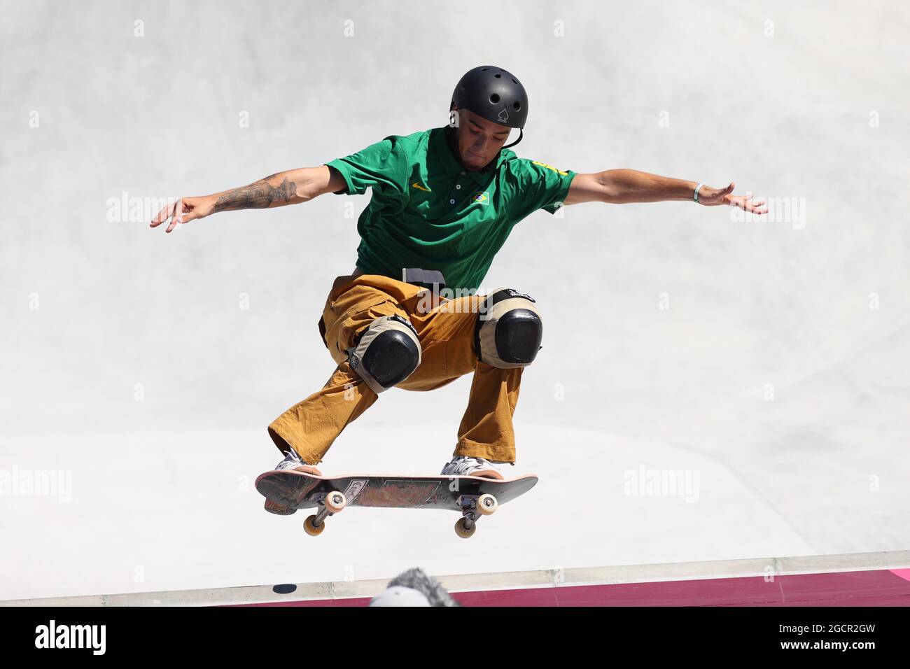 Tokyo, Japan. 5th Aug, 2021. Pedro QUINTAS (BRA) Skateboarding : Men's ...