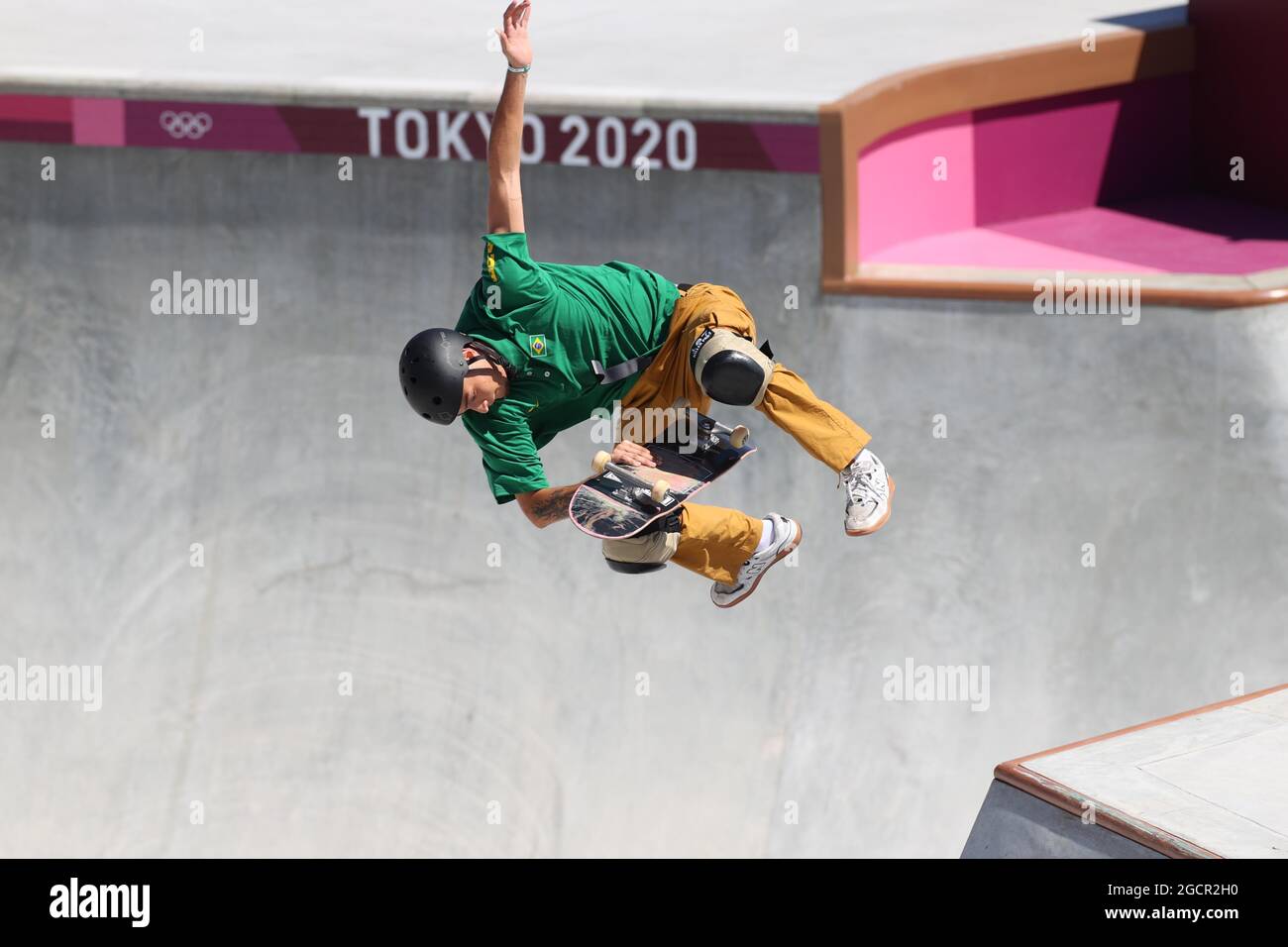 Tokyo, Japan. 5th Aug, 2021. Pedro QUINTAS (BRA) Skateboarding : Men's ...