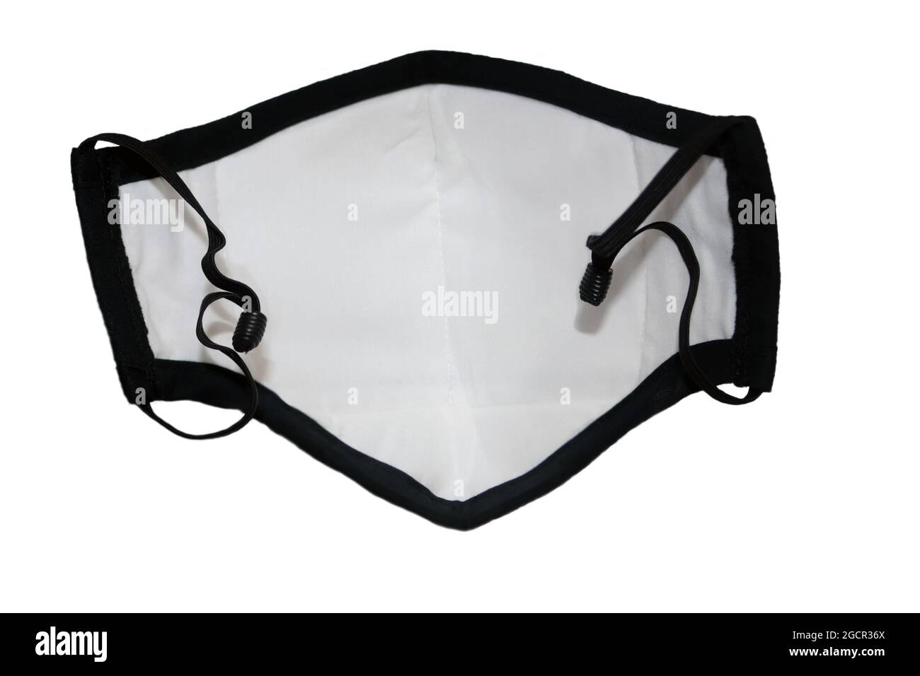 Face Mask From Behind Stock Photo - Alamy