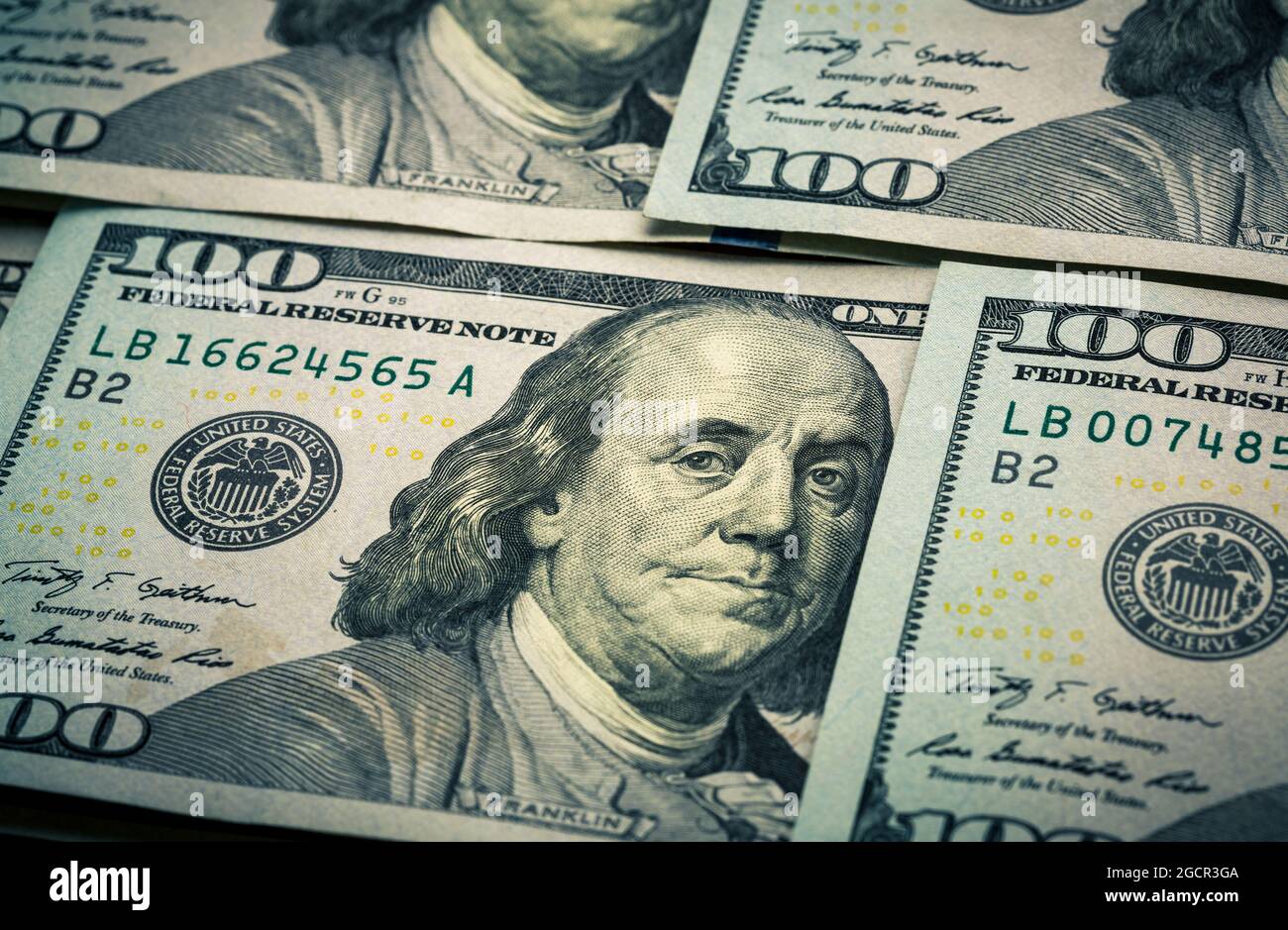 American bank notes Stock Photo - Alamy