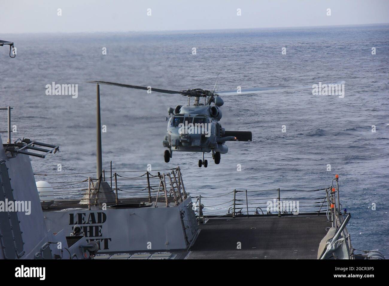 210720-N-BA874-1001 PACIFIC OCEAN (July 20, 2021) An MH-60R Sea Hawk ...