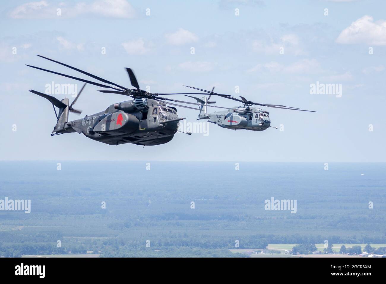 210630-N-MZ836-1510 NORFOLK, Va. MH-53E Sea Dragon helicopters from ...