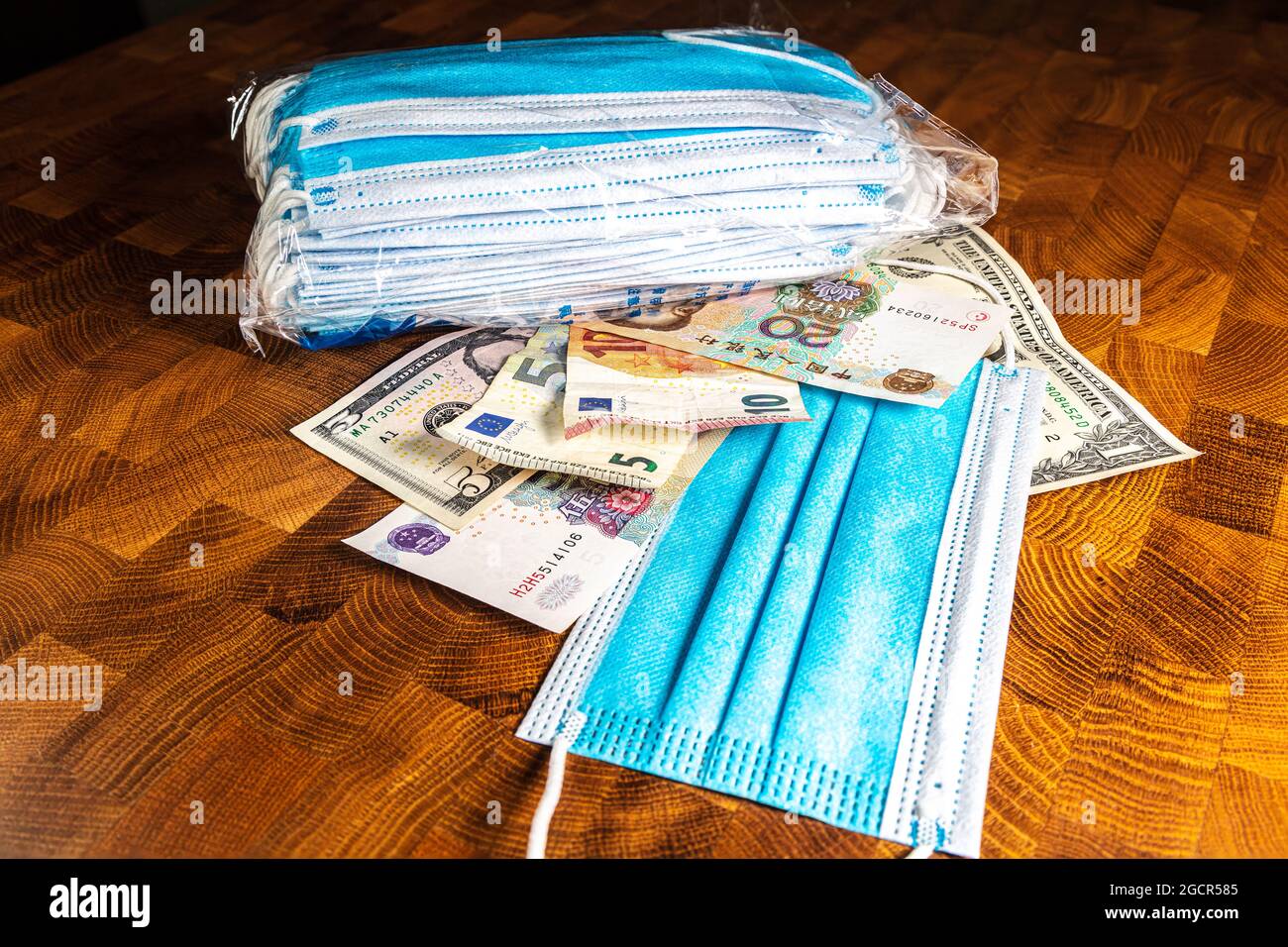 Face masks, the new world currency in 2020. Corona Cov19 crisis makes ...