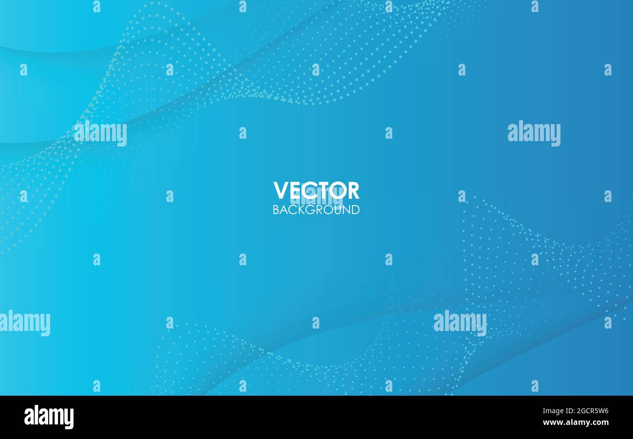 Abstract creative blue curve background. Vector illustration Stock ...
