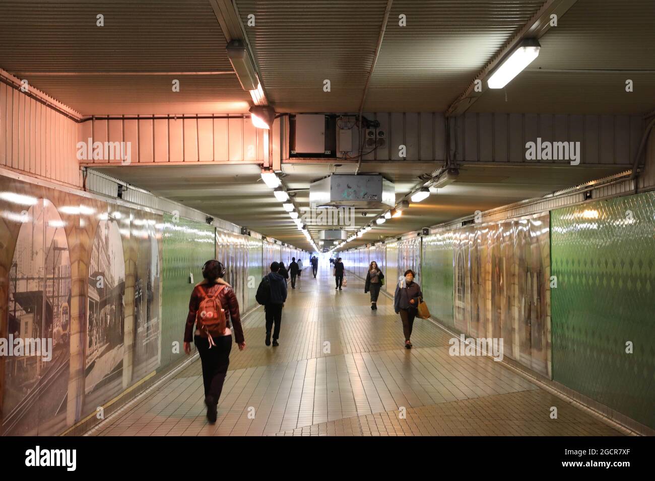 Devonshire Street Tunnel at the southern end of Central Station, Sydney ...
