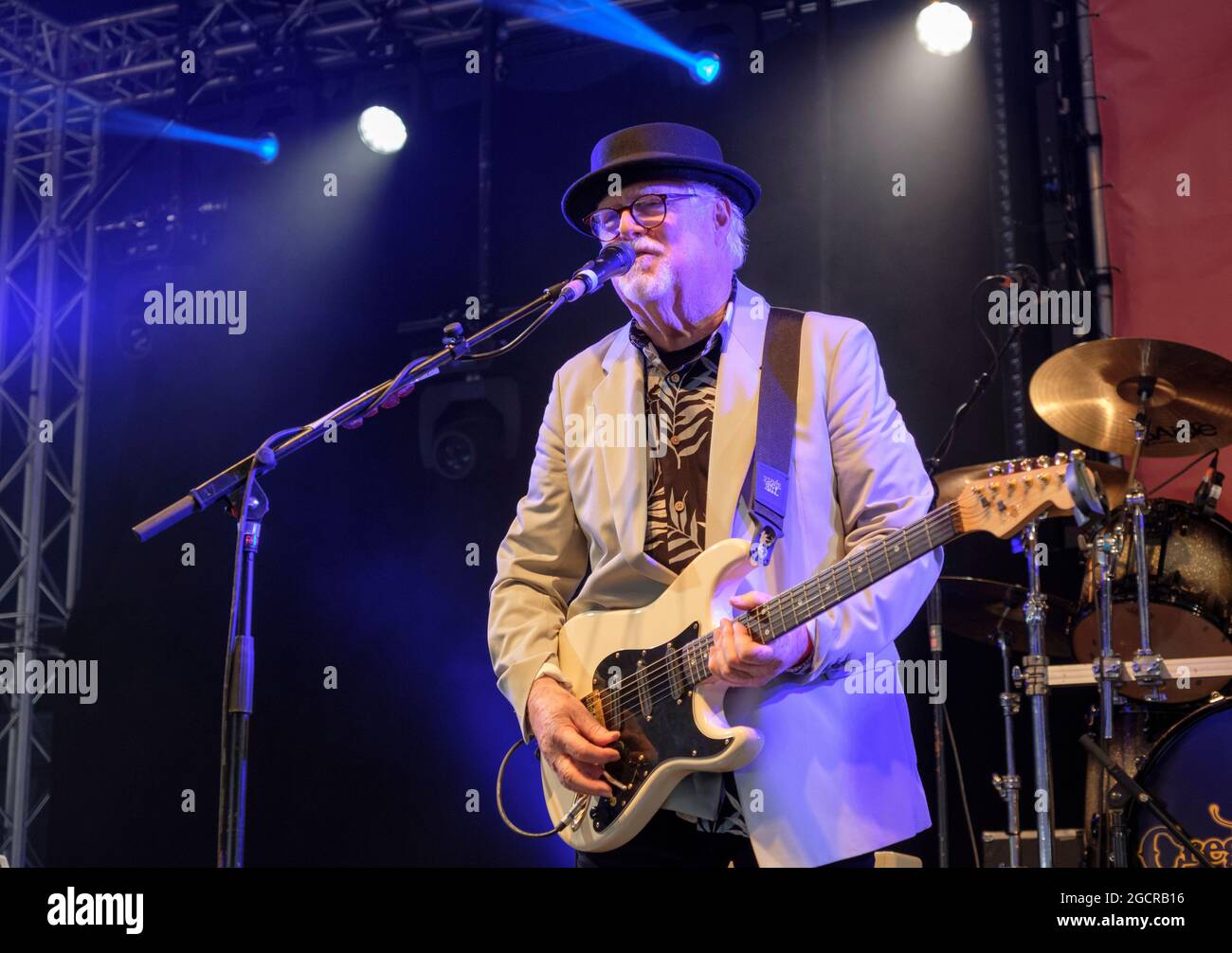Jim Cregan of Cregan and Co. performing at Wickham Festival, Hampshire ...