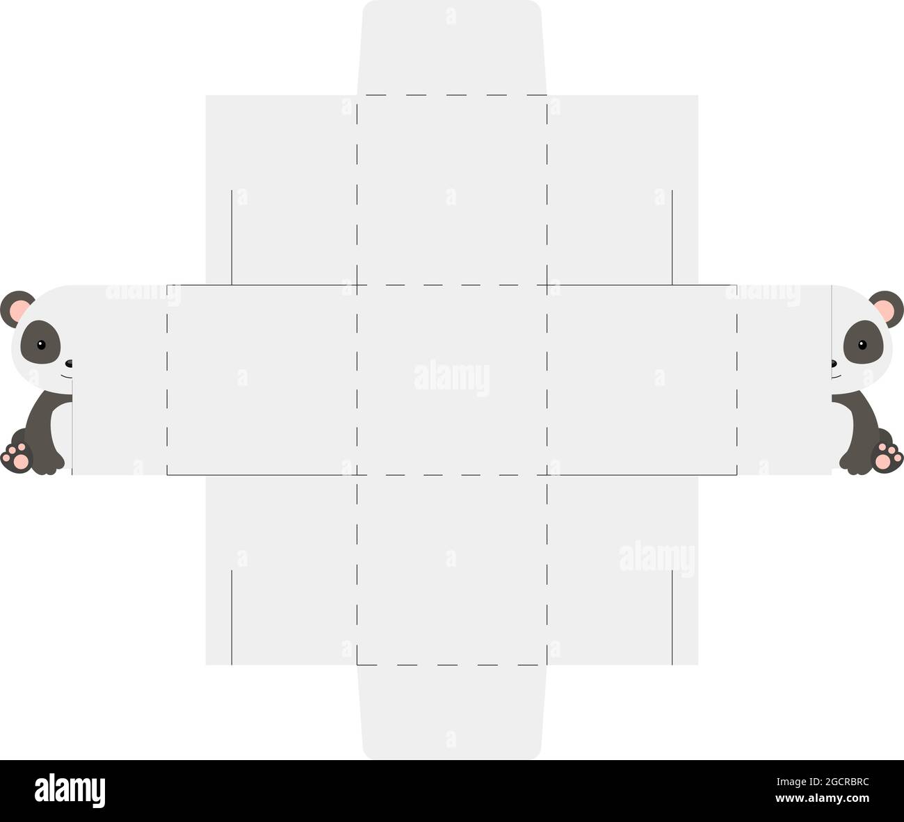 Printable panda Cut Out Stock Images & Pictures - Alamy