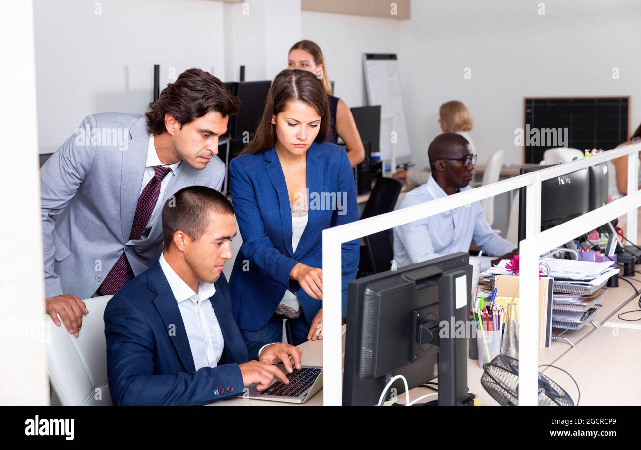 Portrait brainstorming young man new hi-res stock photography and ...