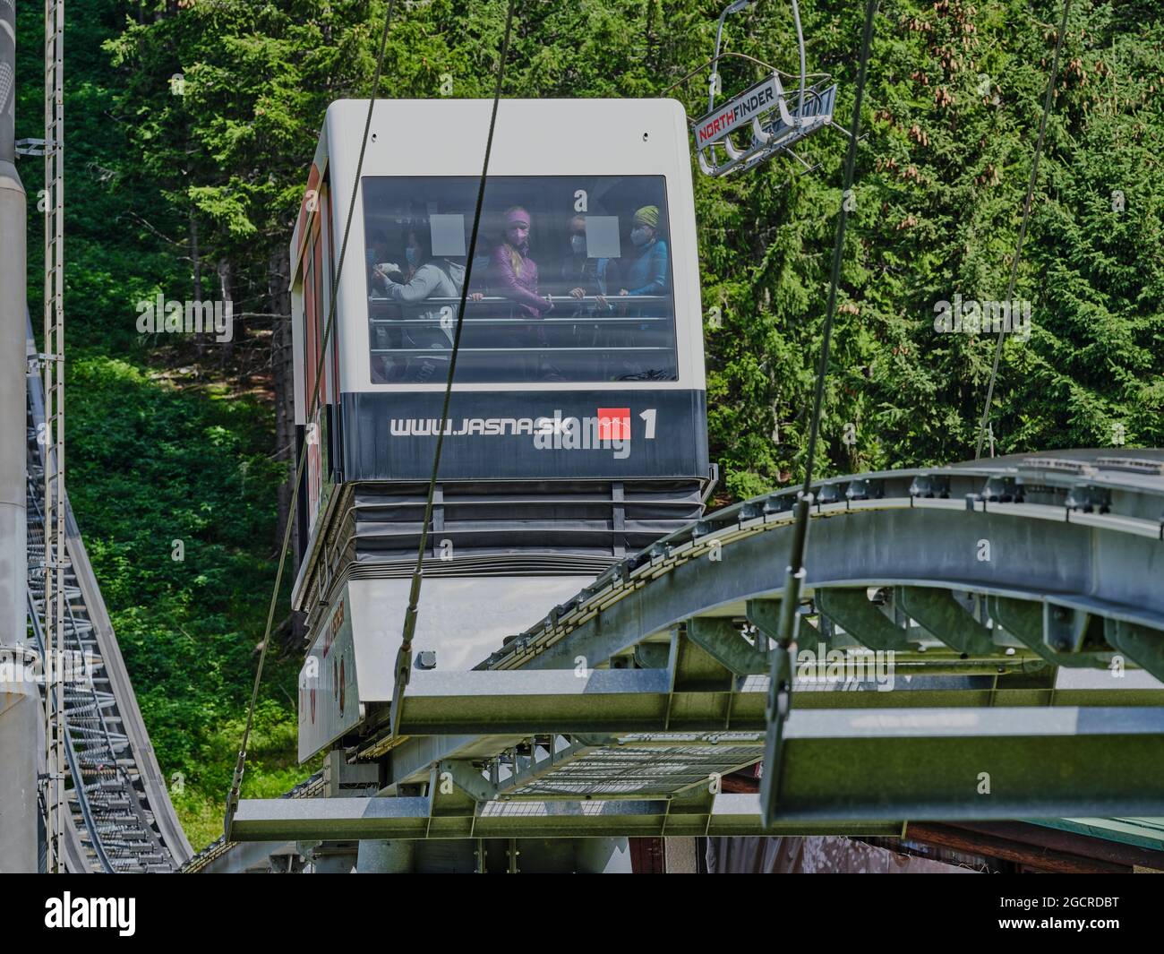 Chopok cable car hi-res stock photography and images - Alamy