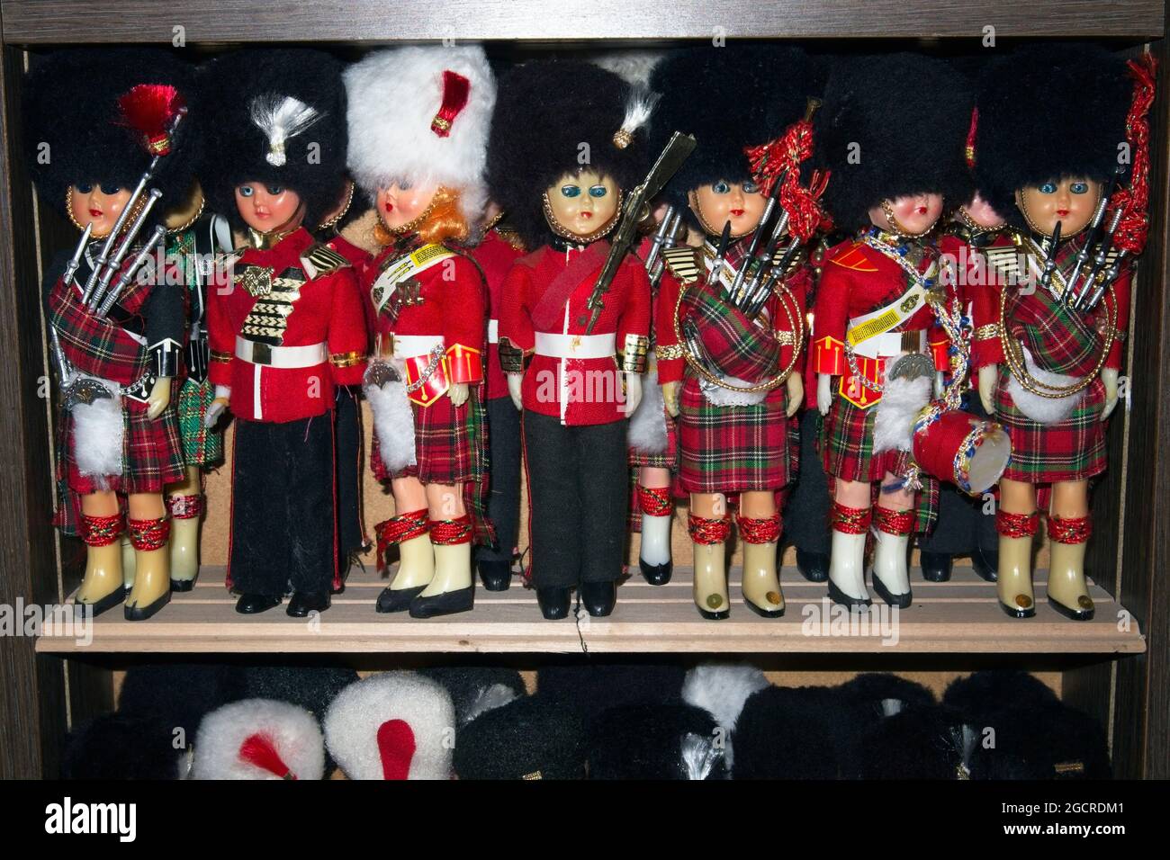 vintage British guard dolls Stock Photo - Alamy
