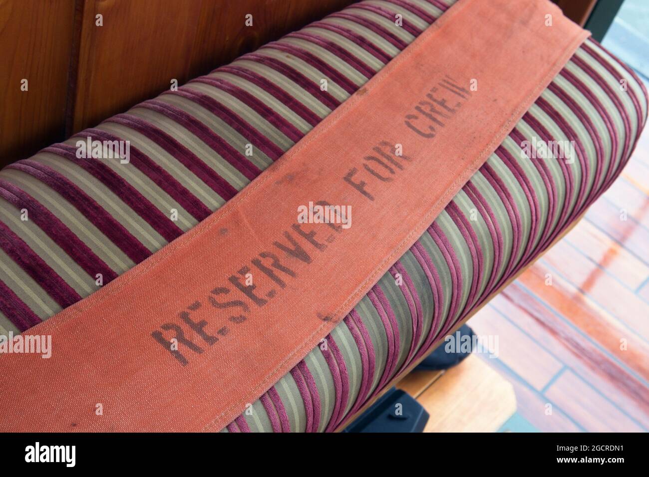 notice in a ship's bridge Stock Photo - Alamy