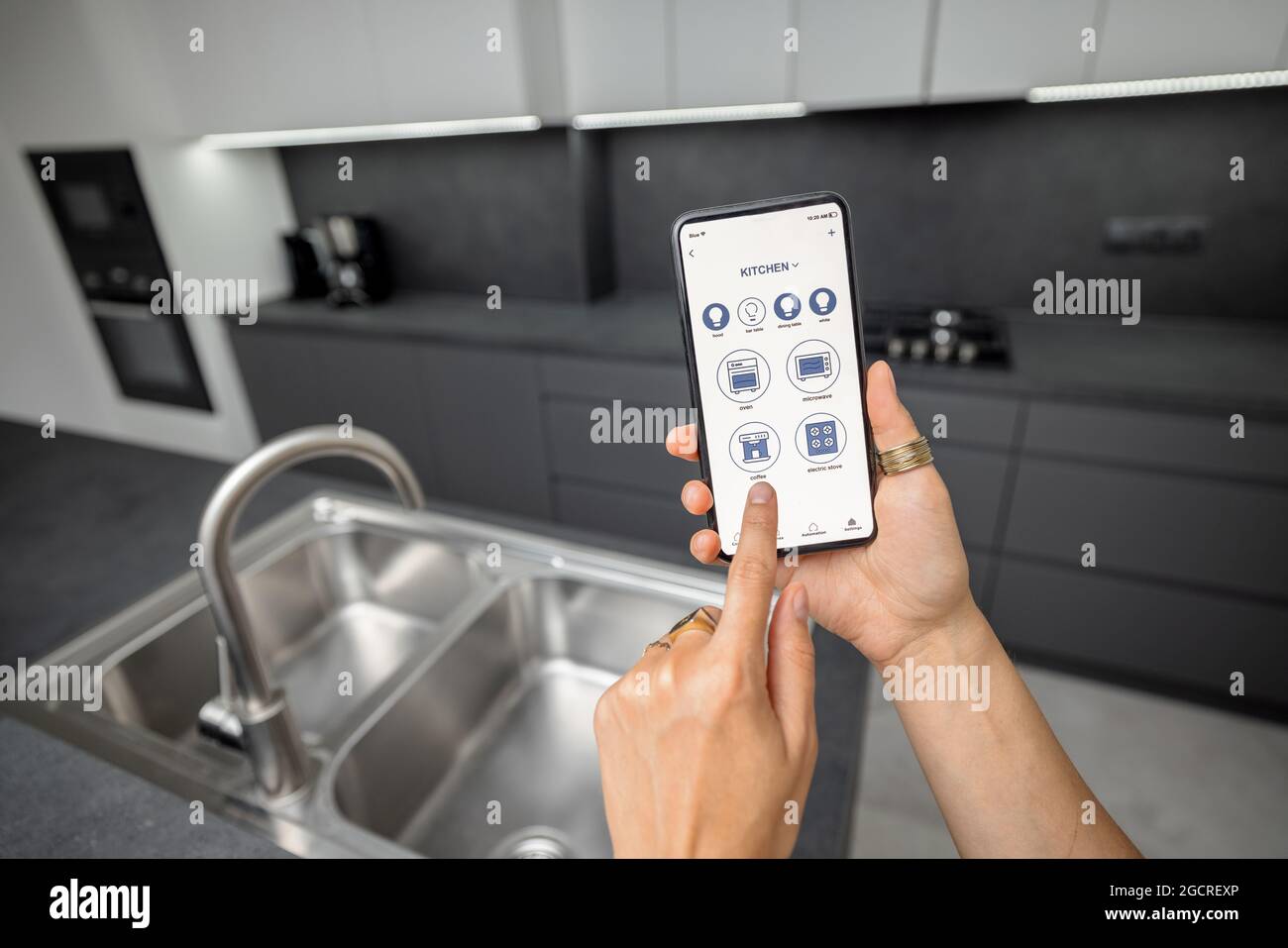 Digital hob hi-res stock photography and images - Alamy