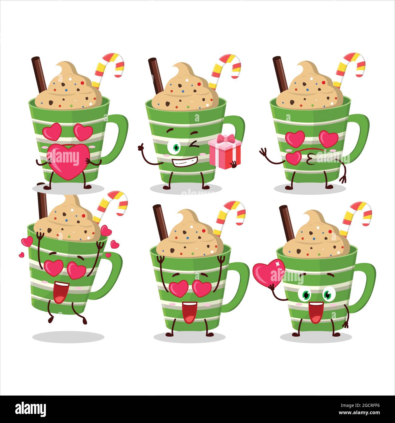 Mocca set Stock Vector Images - Alamy