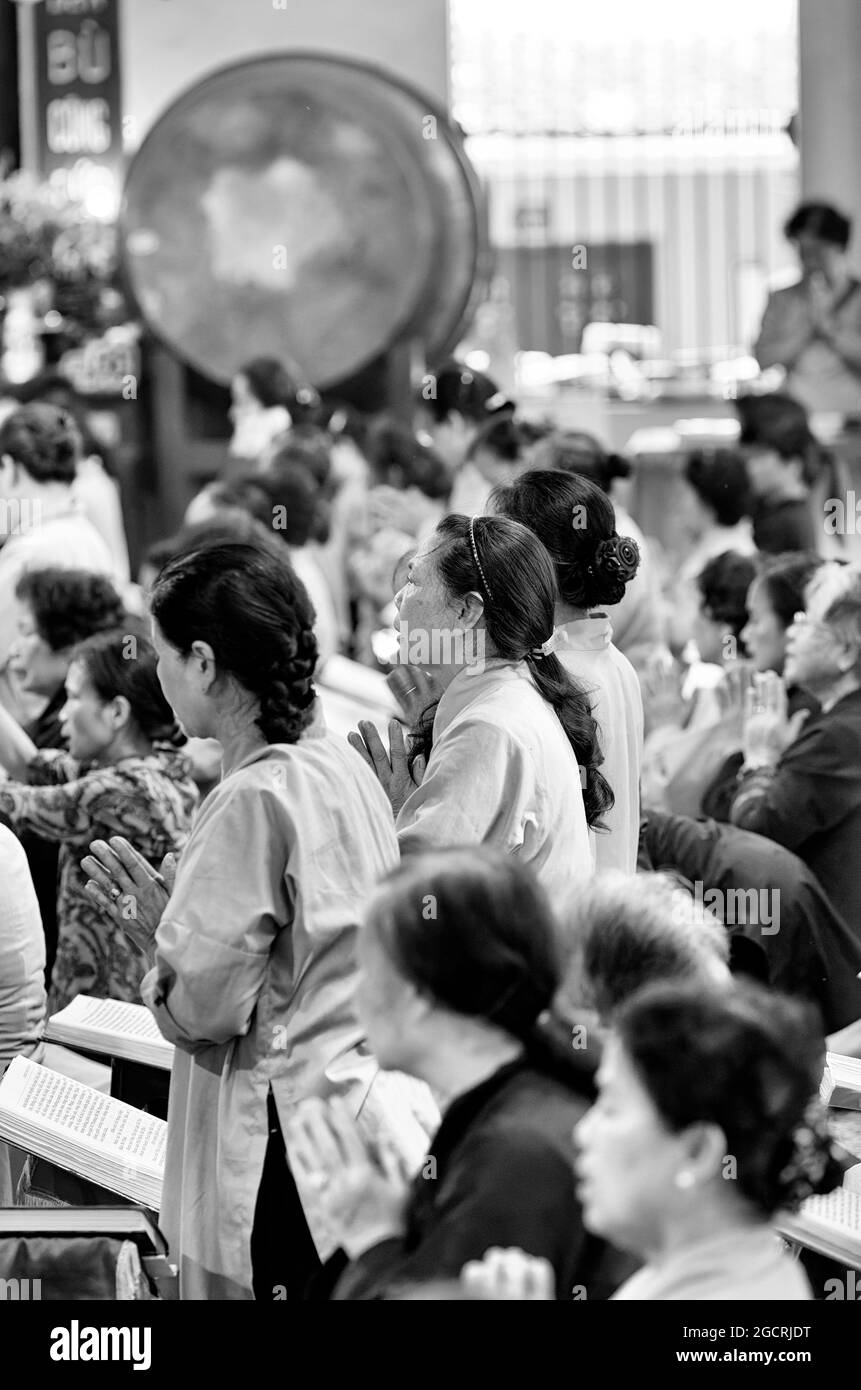 Hanoi vietnam temple Black and White Stock Photos & Images - Alamy