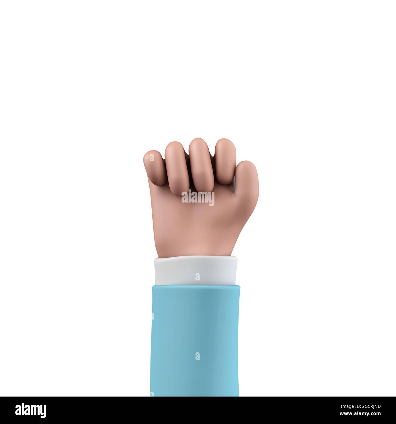 Fist hand cartoon hi-res stock photography and images - Alamy
