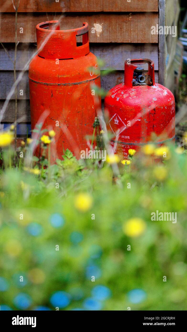 Orange cylinders hi-res stock photography and images - Alamy