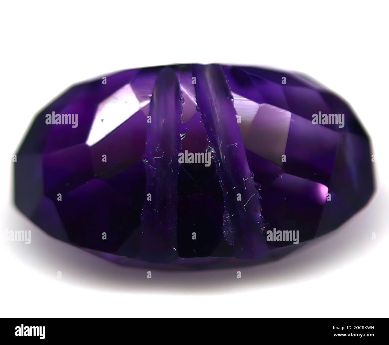 Raw amethyst stone on Cut Out Stock Images & Pictures - Alamy