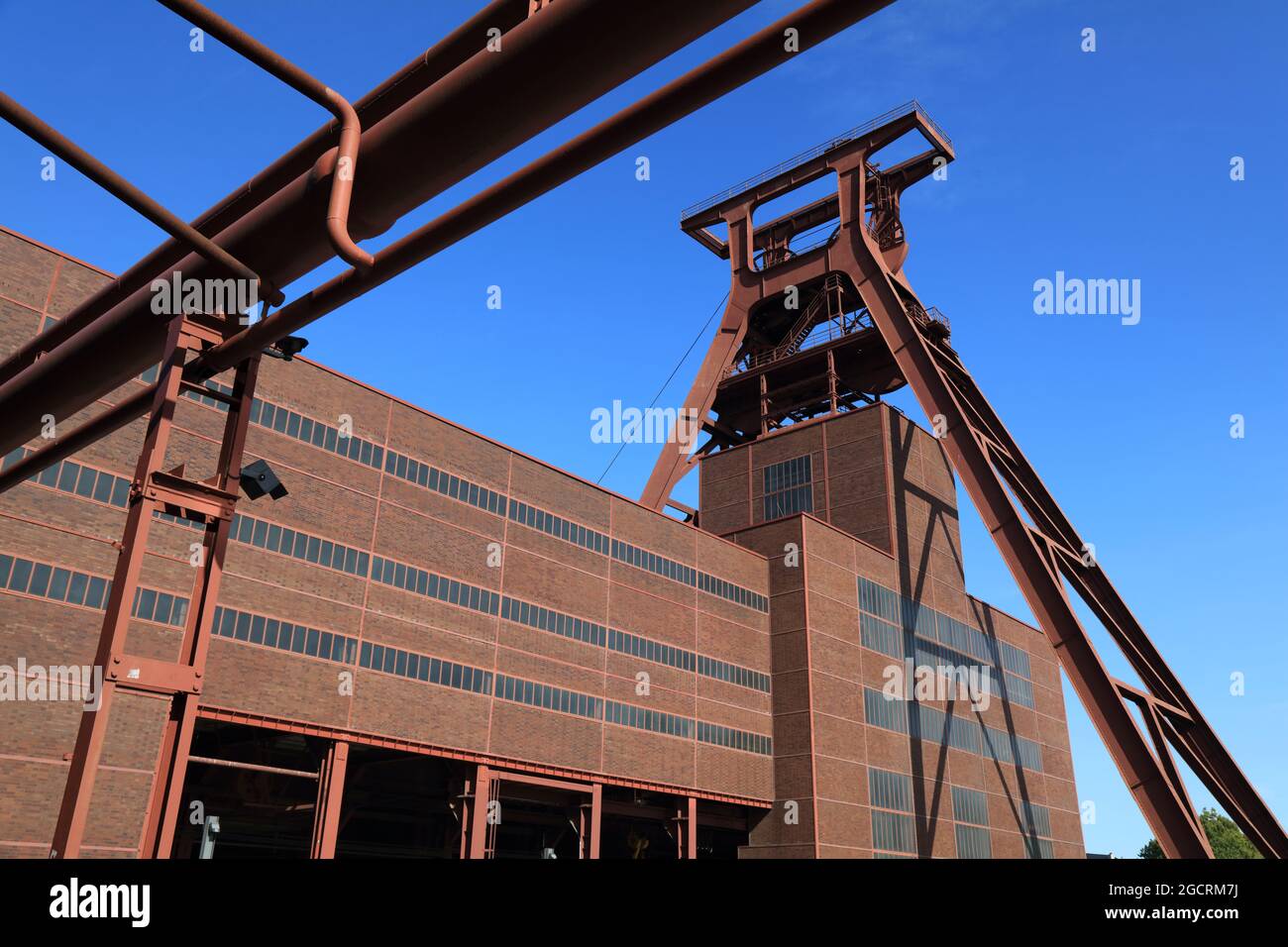 Essen, Germany. Industrial heritage of Ruhr region. Zollverein ...