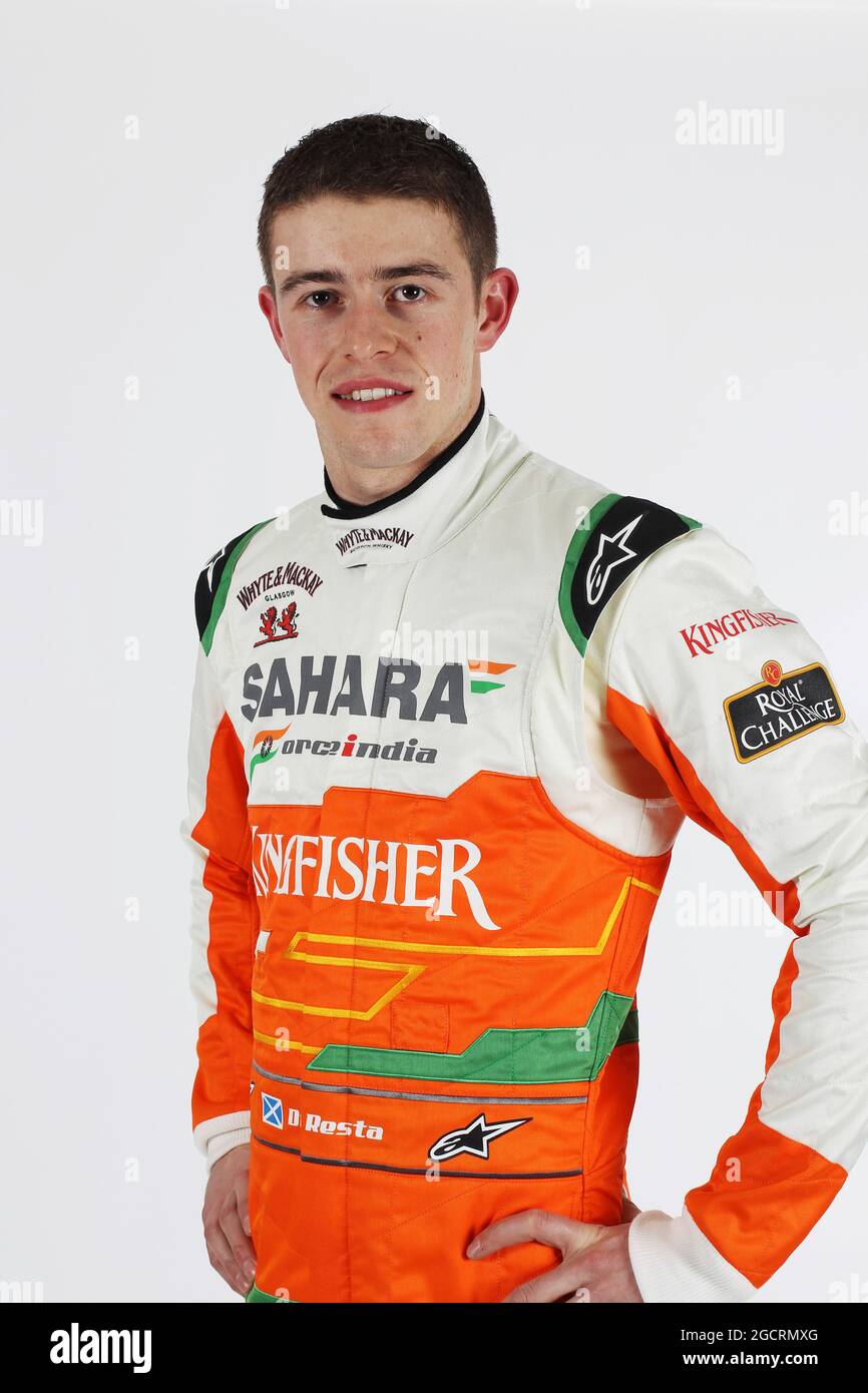 Paul di Resta (GBR) - Sahara Force India Formula One Team - Driver ...