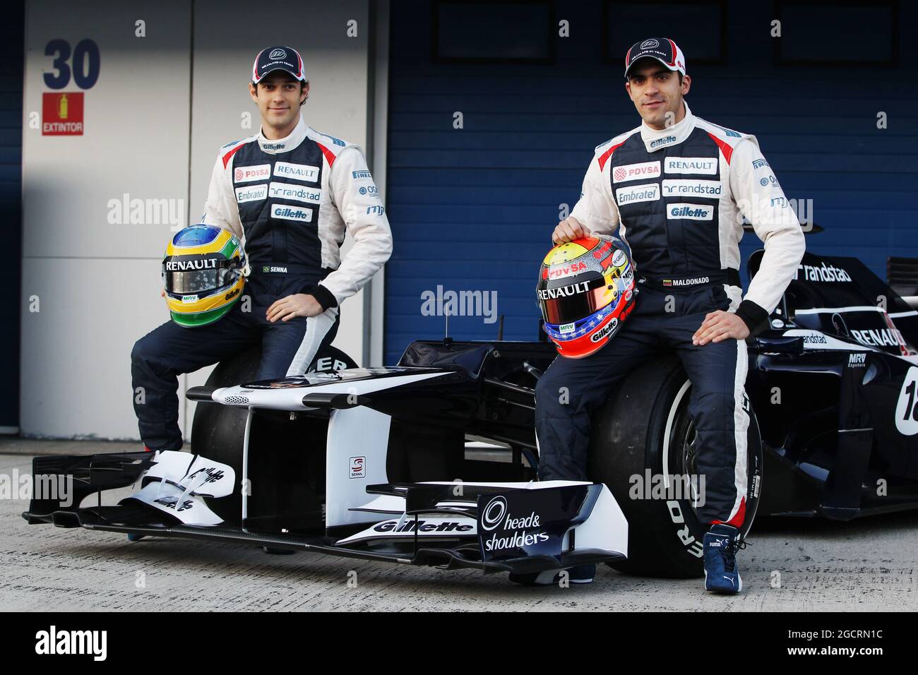 Jerez f1 senna hi-res stock photography and images - Alamy