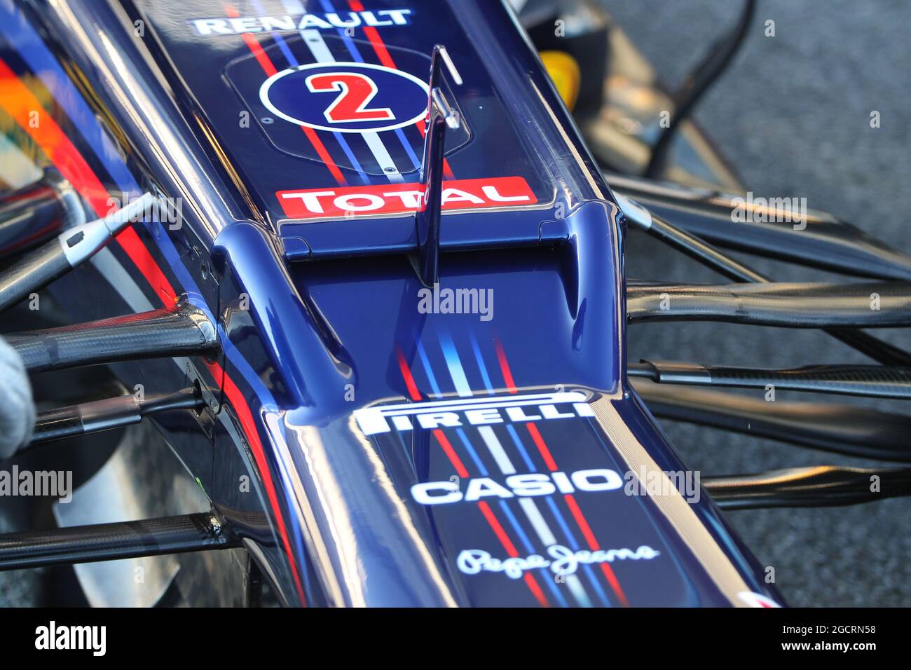 Red bull racing rb8 detail hi-res stock photography and images - Alamy
