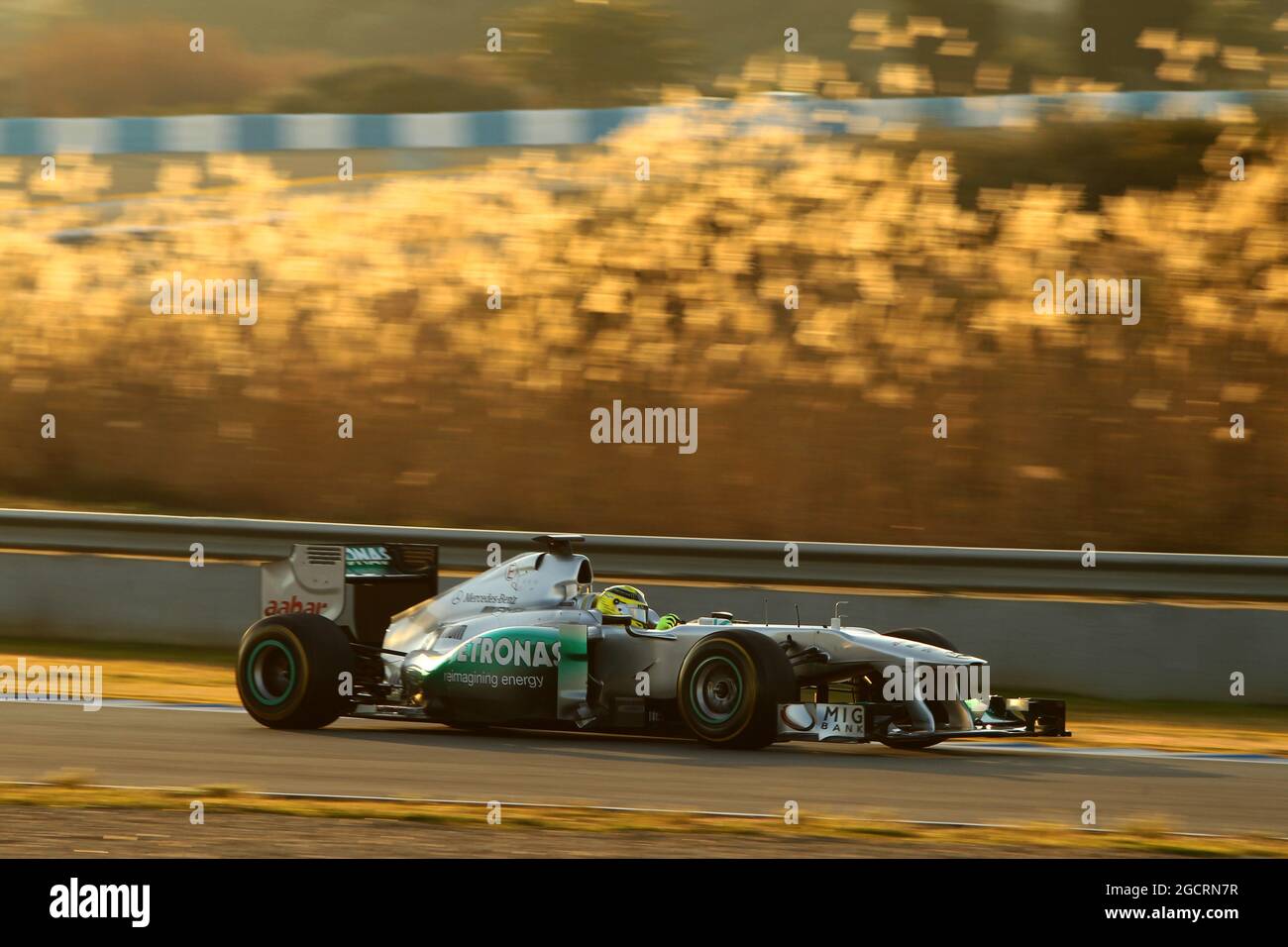 Mercedes gp mgp w02 hi-res stock photography and images - Alamy