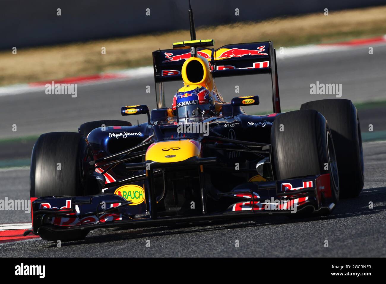 Red bull racing rb8 mark webber hi-res stock photography and images - Alamy