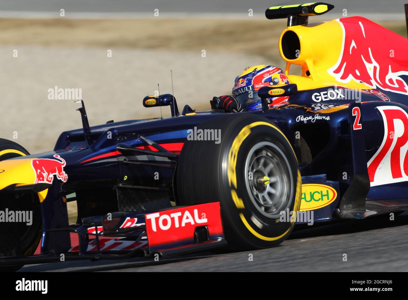Red bull racing rb8 mark webber hi-res stock photography and images - Alamy