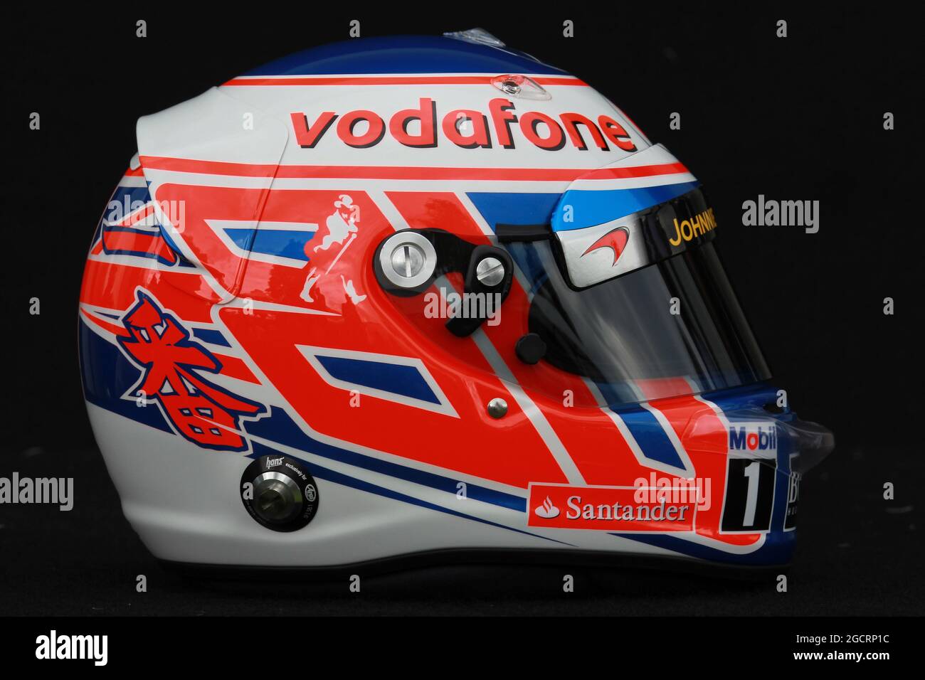 The helmet of Jenson Button (GBR) McLaren. Australian Grand Prix ...