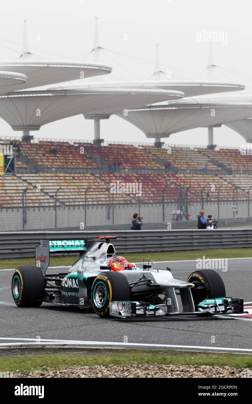 Michael Schumacher (GER) Mercedes AMG F1 W03. Chinese Grand Prix ...