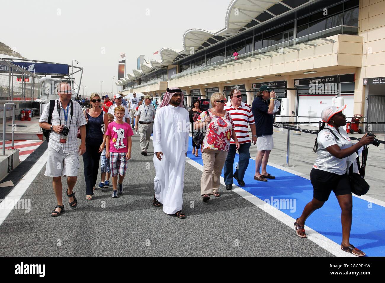 Pit lane walkabout hi-res stock photography and images - Alamy