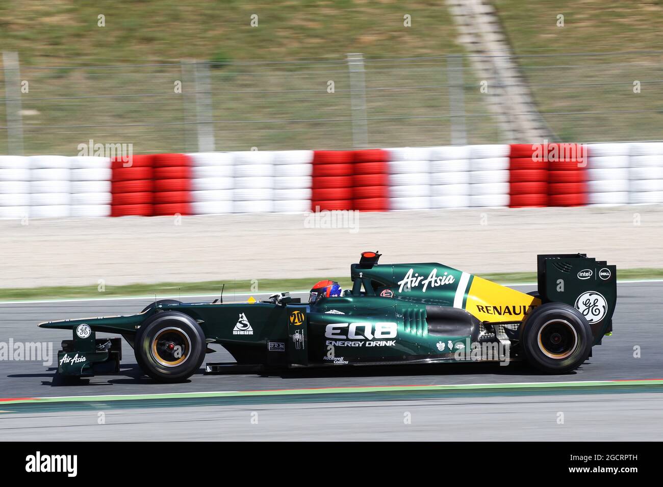 Caterham ct01 test driver hi-res stock photography and images - Alamy