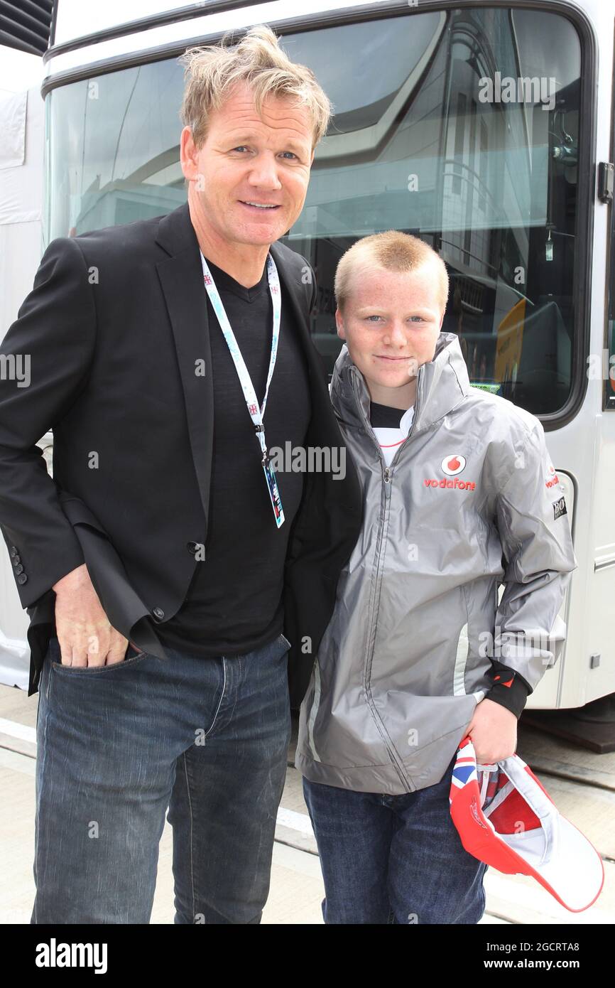 Gordon Ramsay (GBR) Celebrity Chef. British Grand Prix, Sunday 8th July ...