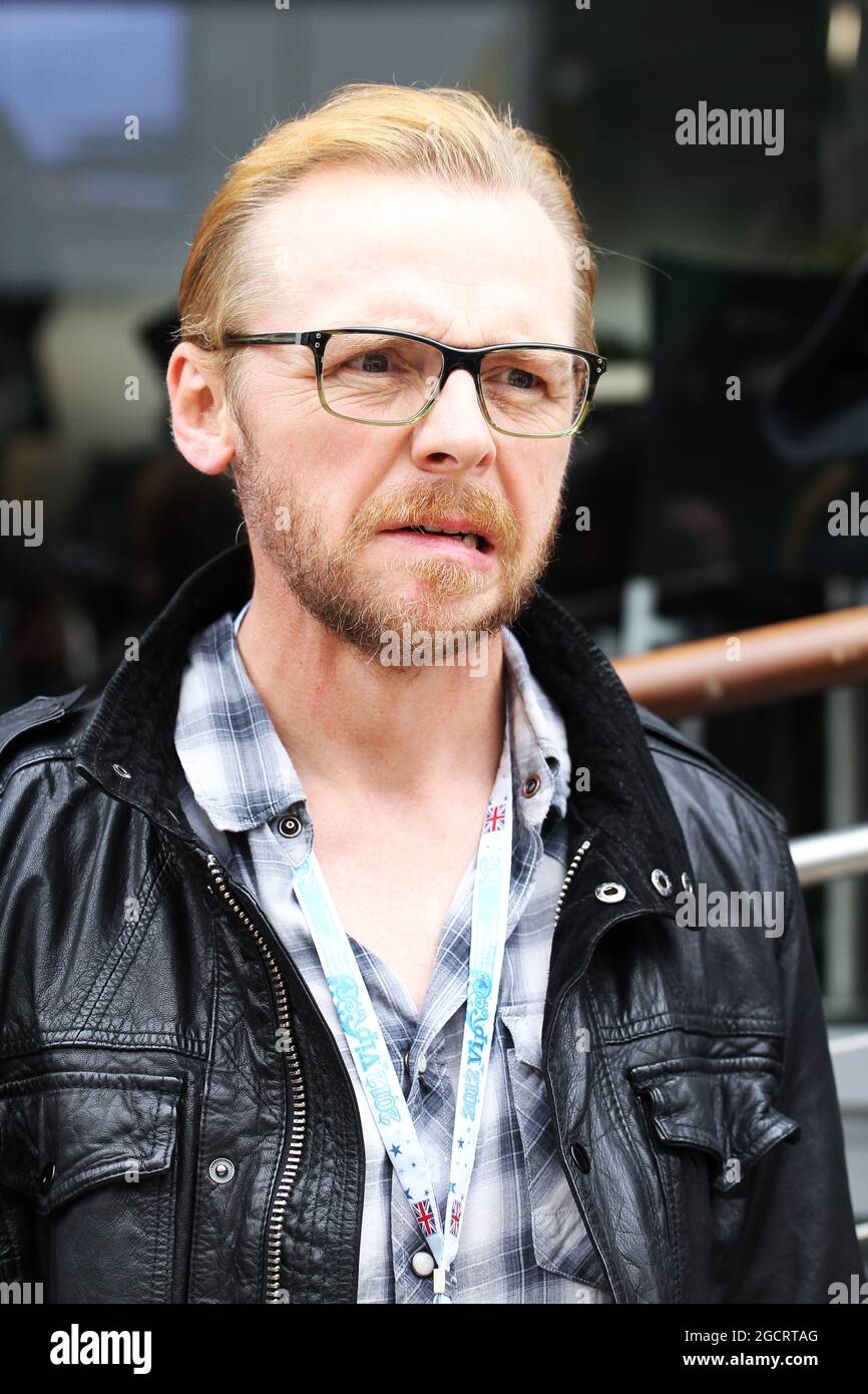 British actor simon pegg hi-res stock photography and images - Alamy
