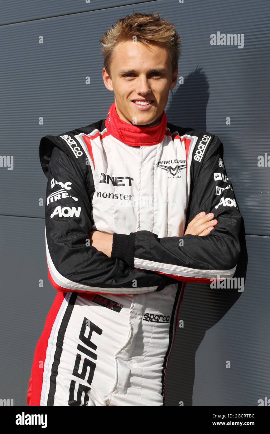 Max Chilton (GBR) Marussia F1 Team Test Driver. Formula One Young ...