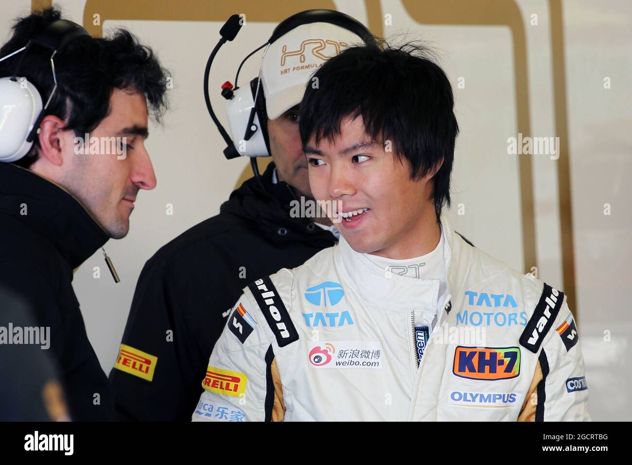 Ma Qing Hua (CHN) Hispania Racing F1 Team (HRT) Test Driver. Formula ...