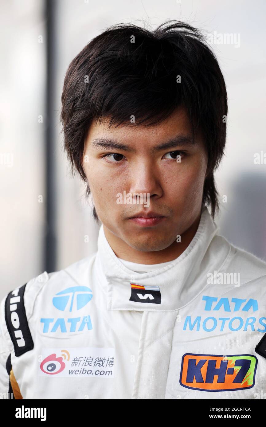 Ma Qing Hua (CHN) Hispania Racing F1 Team (HRT) Test Driver. Formula ...