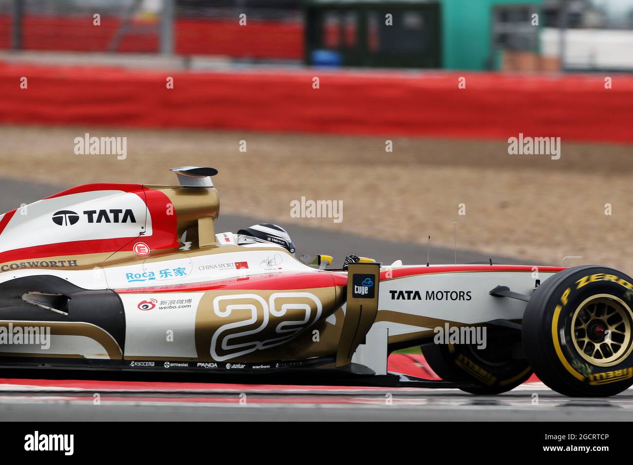Ma Qing Hua (CHN) Hispania Racing F1 Team (HRT) F112 Test Driver ...