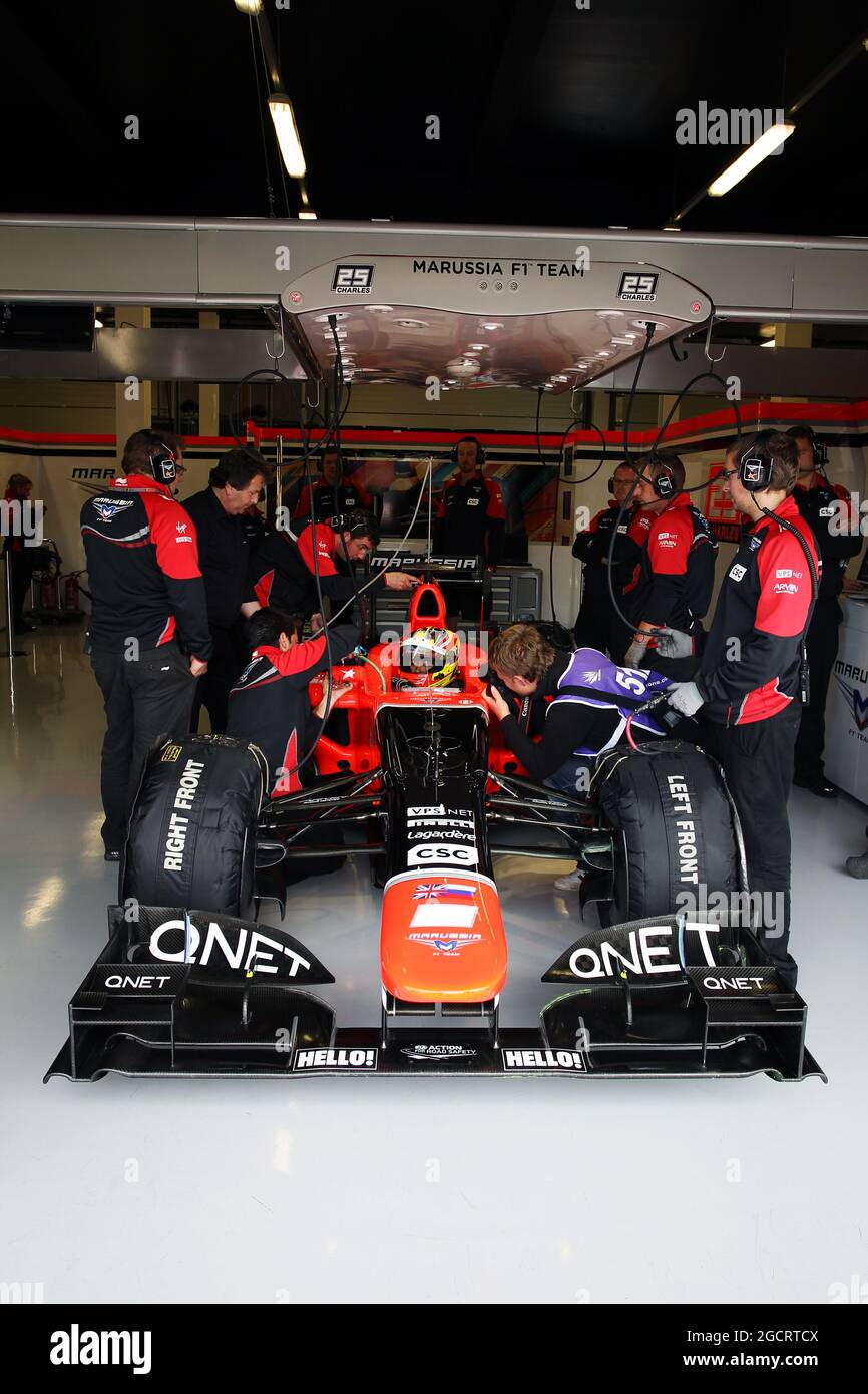 Marussia f1 team mr01 hi-res stock photography and images - Alamy