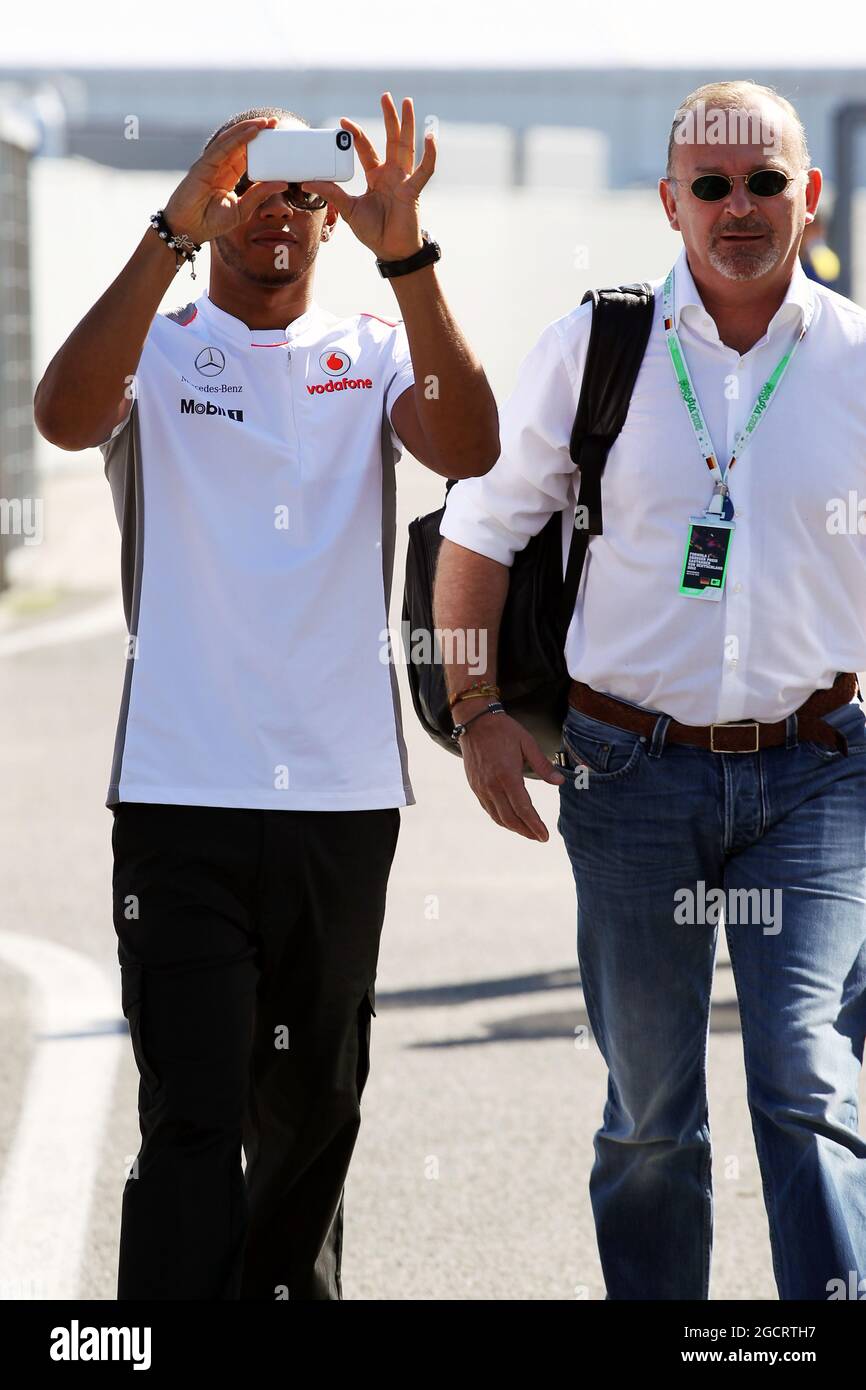 Driver manager of lewis hamilton hi-res stock photography and images ...