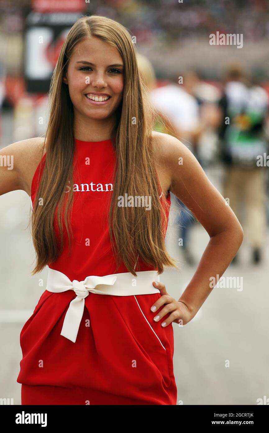 Grid girl hockenheimring hockenheim hi-res stock photography and images ...
