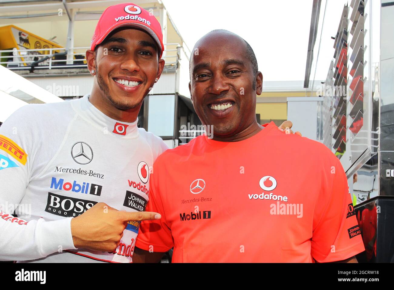 Father of lewis hamilton hi-res stock photography and images - Alamy