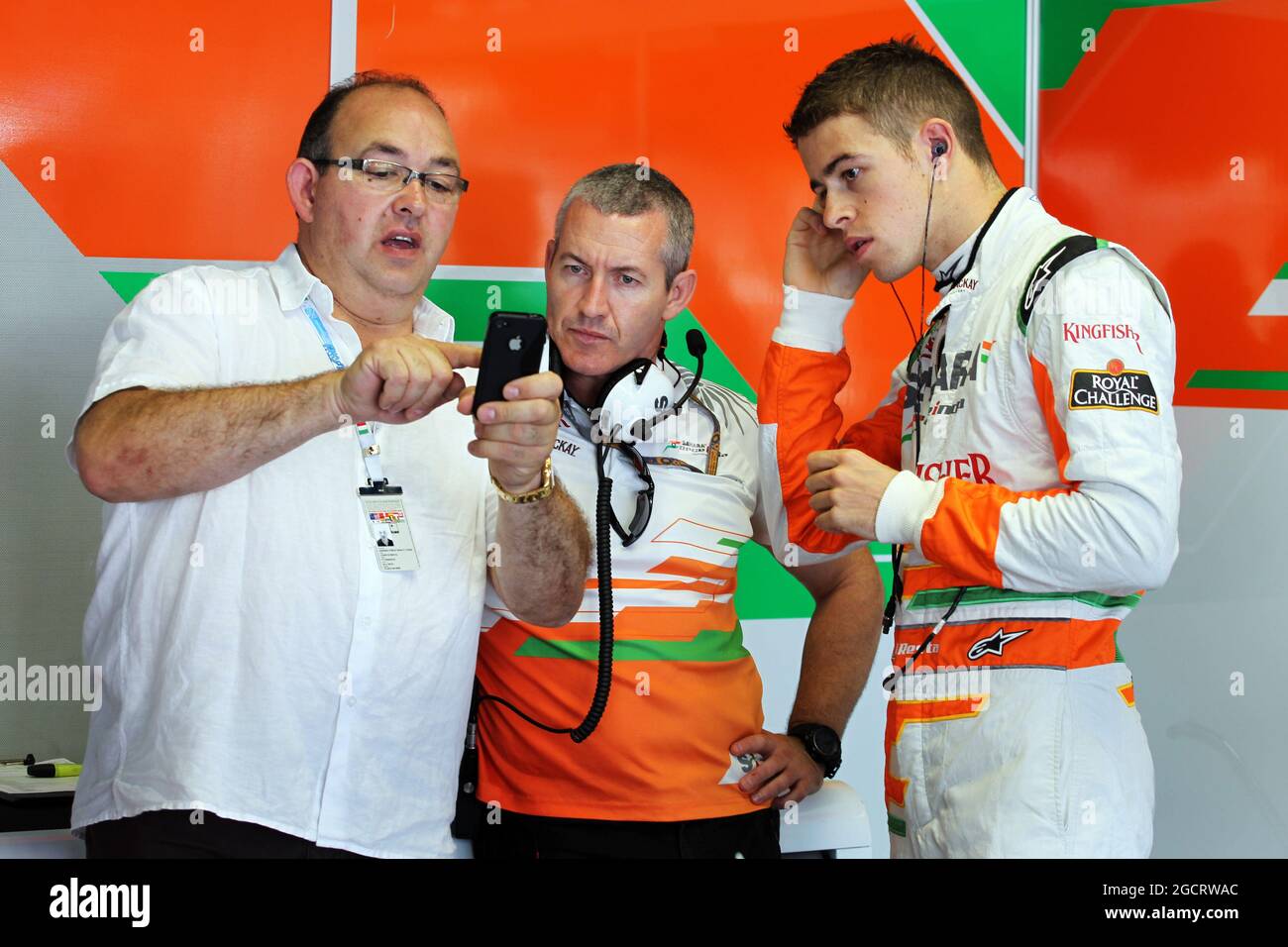 Personal trainer of paul di resta hi-res stock photography and images ...