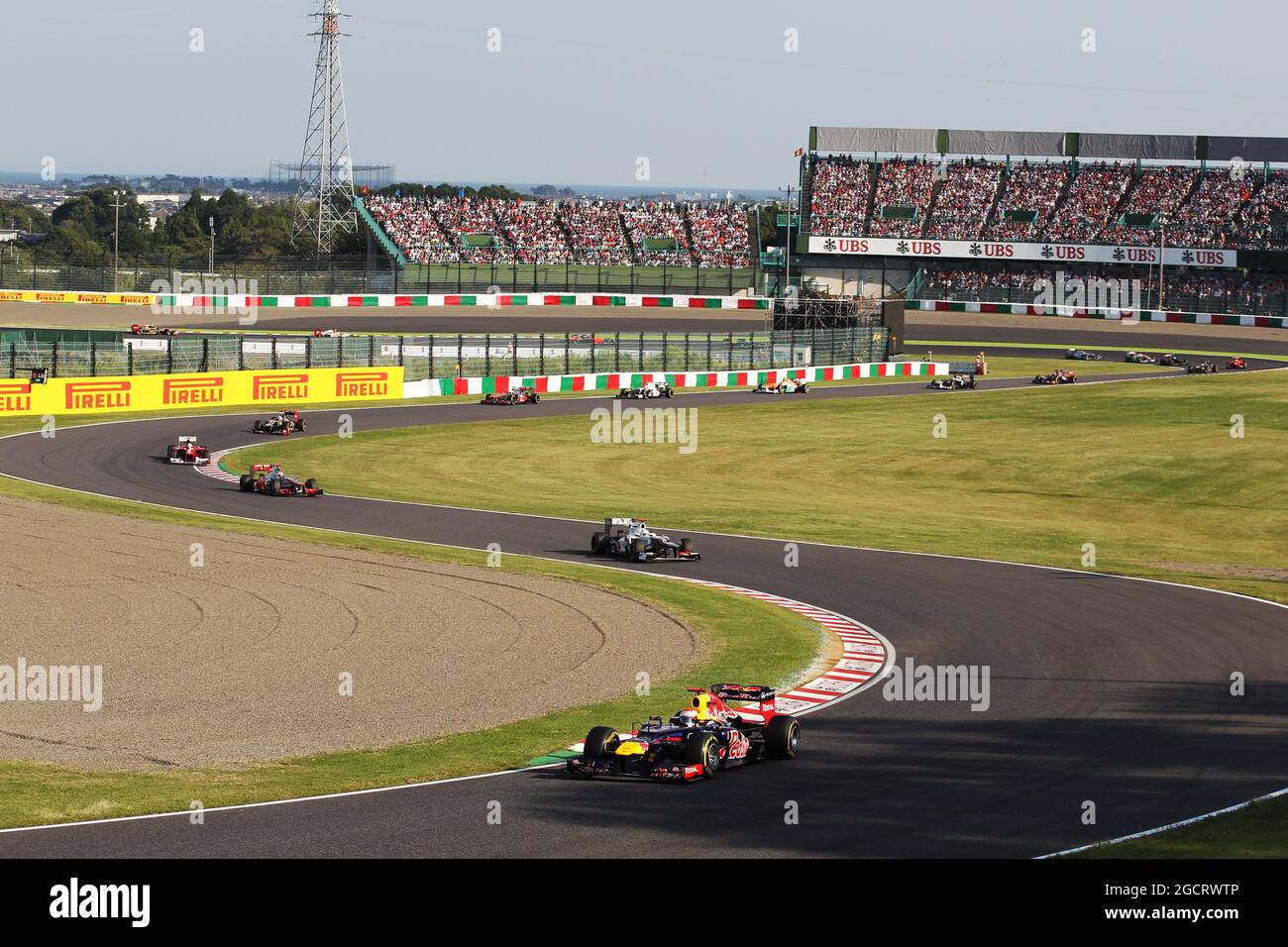 Sebastian Vettel (GER) Red Bull Racing RB8. Japanese Grand Prix, Sunday ...