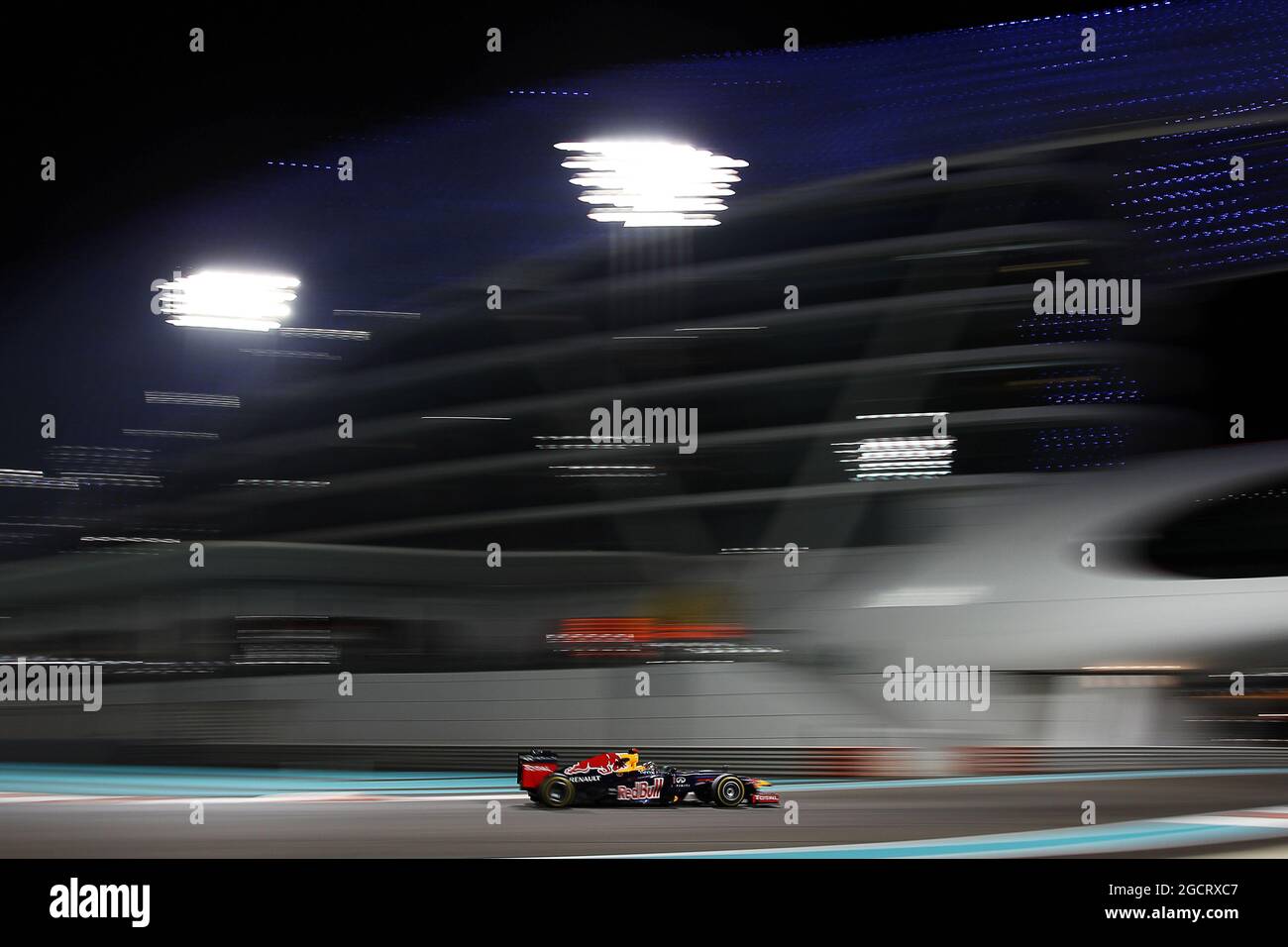 Sebastian Vettel (GER) Red Bull Racing RB8. Abu Dhabi Grand Prix ...