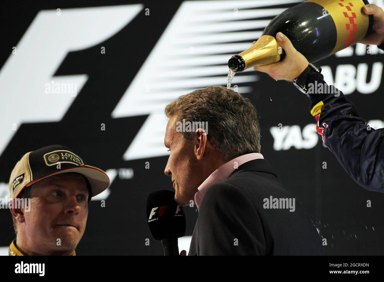 Bbc television commentator on podium hi-res stock photography and ...