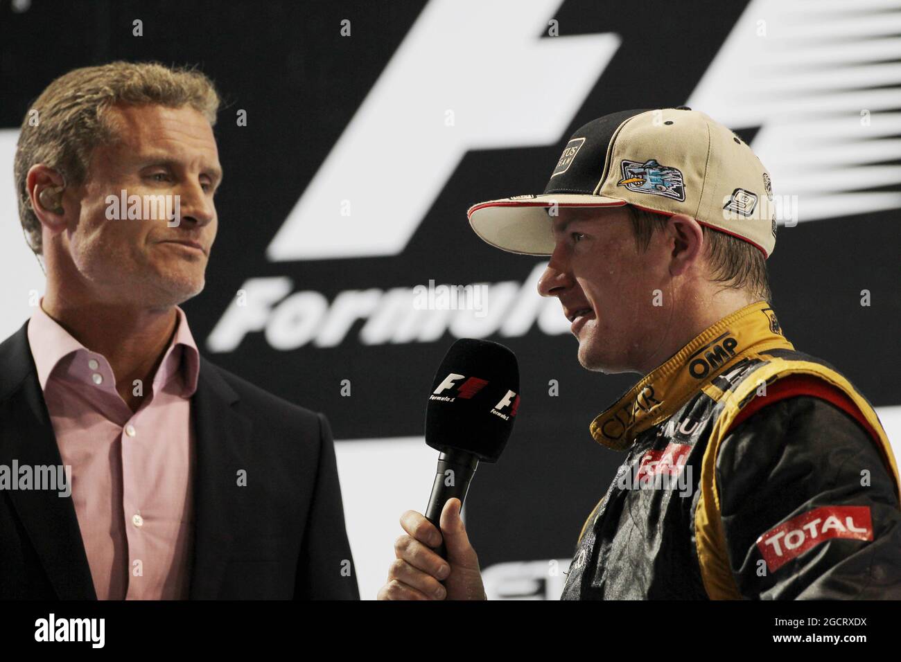 Bbc television commentator on podium hi-res stock photography and ...