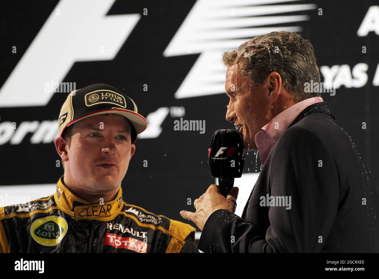 Bbc television commentator on podium hi-res stock photography and ...