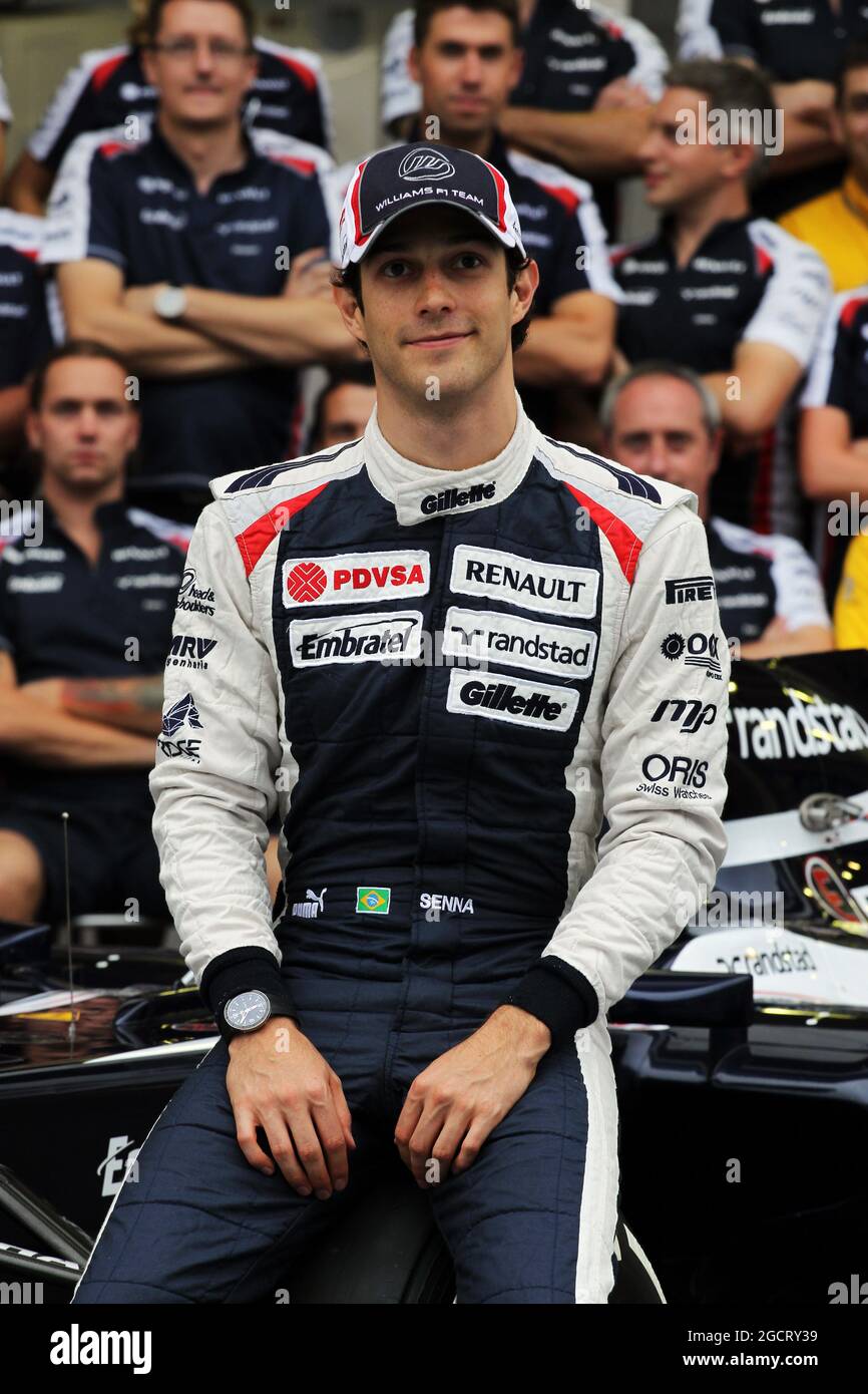 Williams f1 team bruno senna hi-res stock photography and images - Alamy