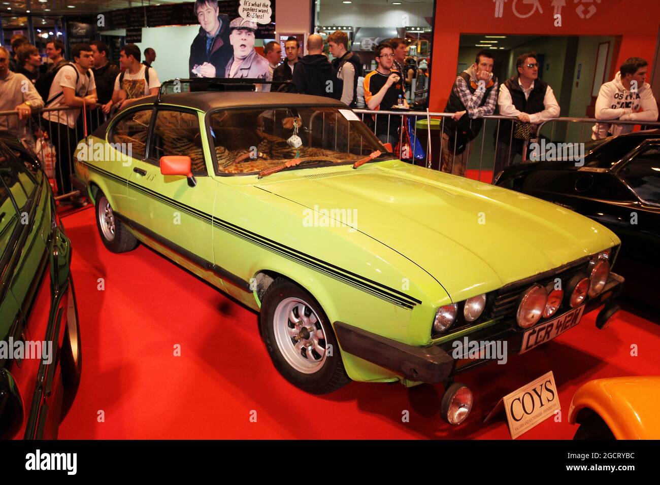 The Ford Capri owned by Derek Trotter of Only Fools and Horses at the ...